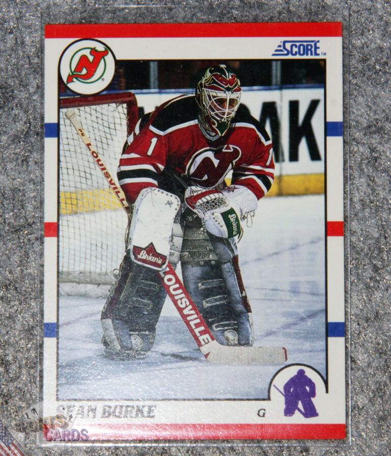 1990-91 Sean Burke #34 Score