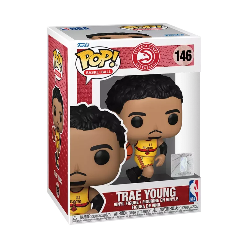 Funko POP! Trae Young #146 NBA Basketball Atlanta Hawks